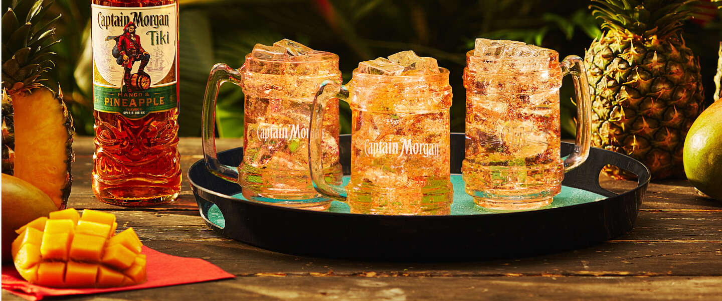 Captain Morgan brengt rum met smaken van mango en ananas uit – Eatly