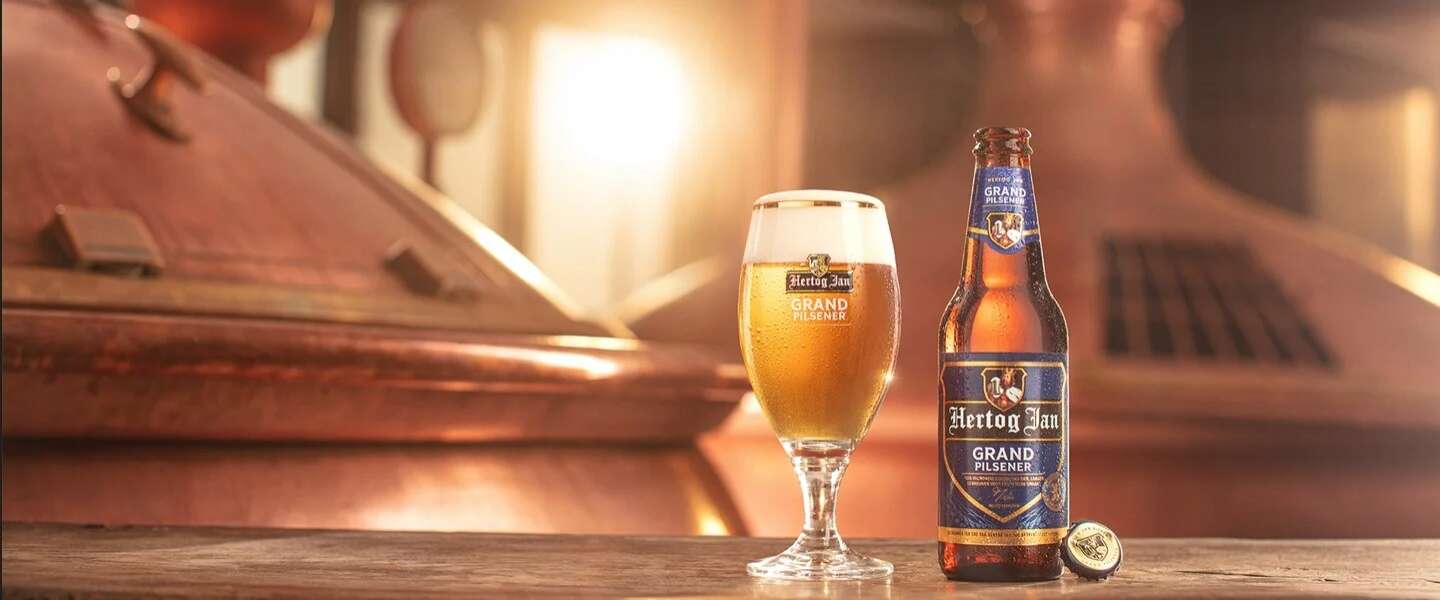 Hertog Jan introduceert de Grand Pilsener: bier waar je de tijd voor ...