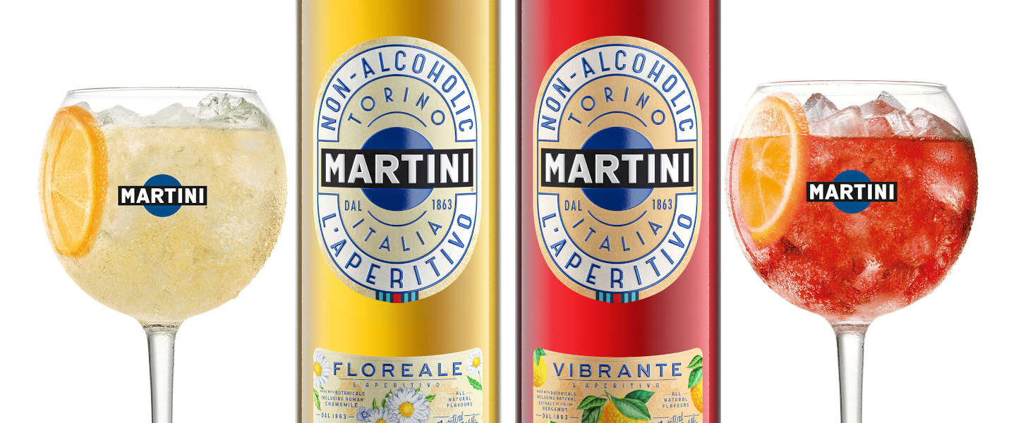 Martini introduceert twee alcoholvrije aperitieven – Eatly